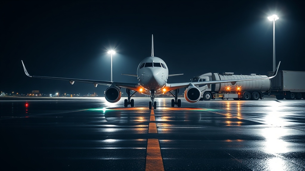 LAX Near Miss: Trucks Cut Off Frontier Plane